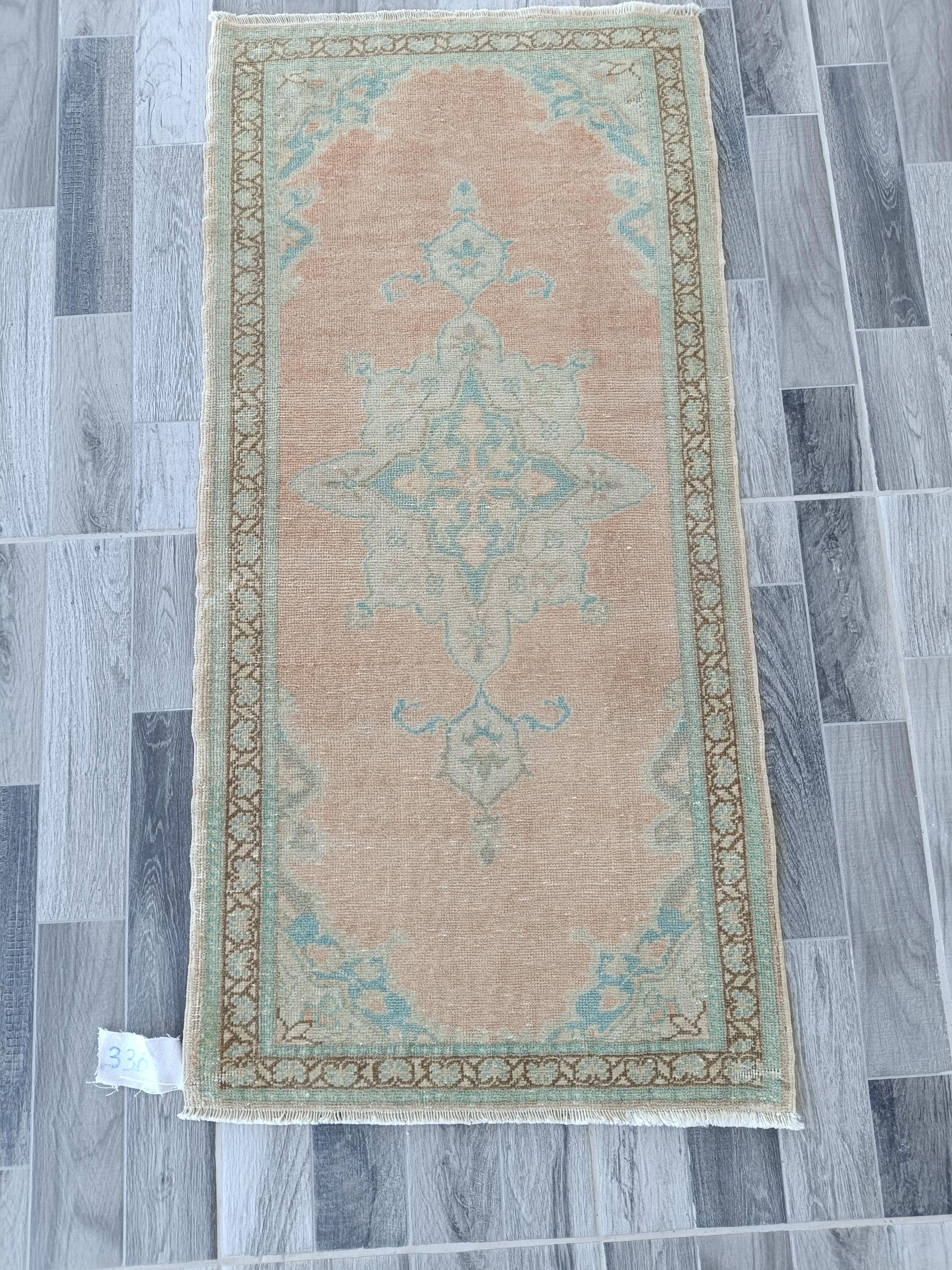 2x4 Rug,2x4 Salmon Green,rug 2x4 Rug, Oushak Small Rug,2x4 Vintage Rug ...