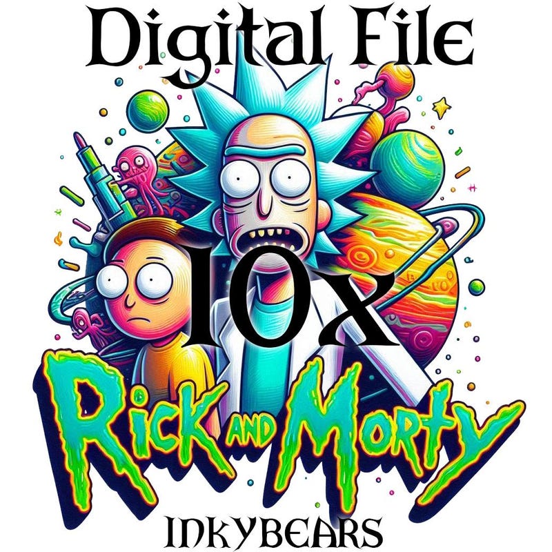 Rick and Morty Poster - Etsy