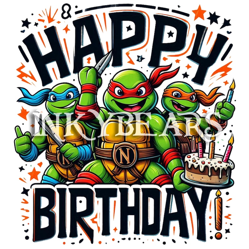Ninja Turtles Happy Birthday Ninja Turtles Png Ninja Turtle Png a ...