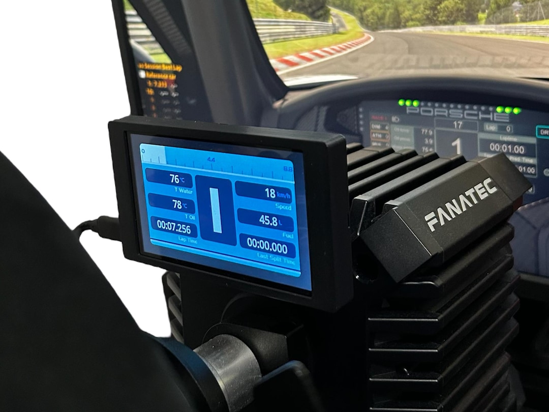 Sim Racing Dashboard Low Profile for Fanatec - Etsy