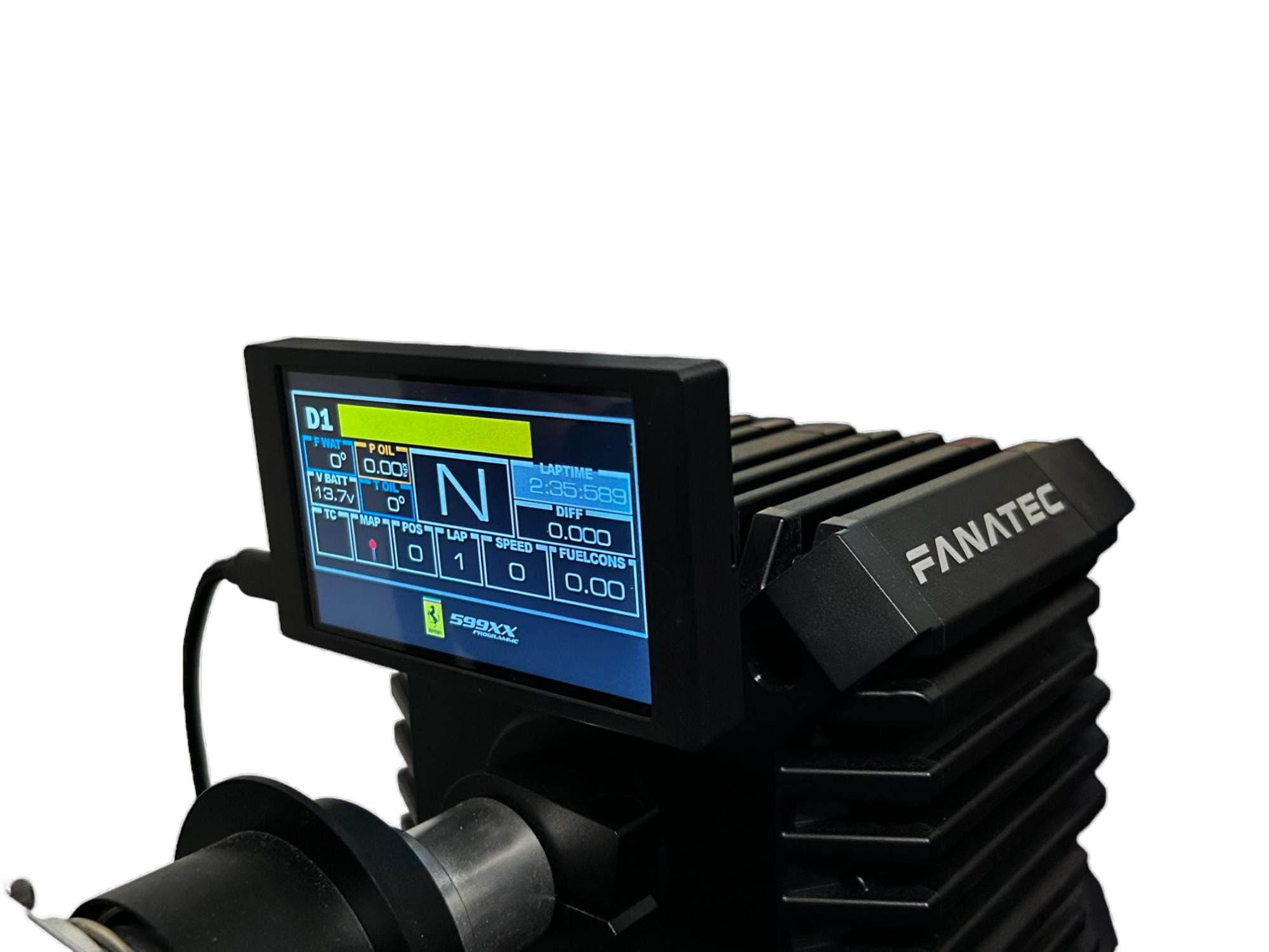 Sim Racing Dashboard Low Profile for Fanatec - Etsy