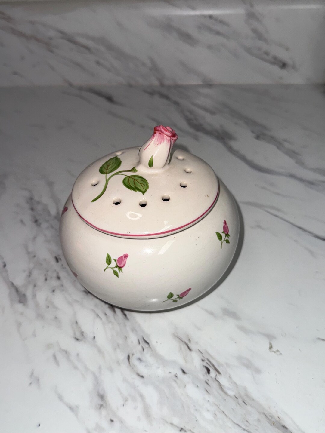 Vintage Teleflora Ceramic Potpourri Holder or Planter - Etsy