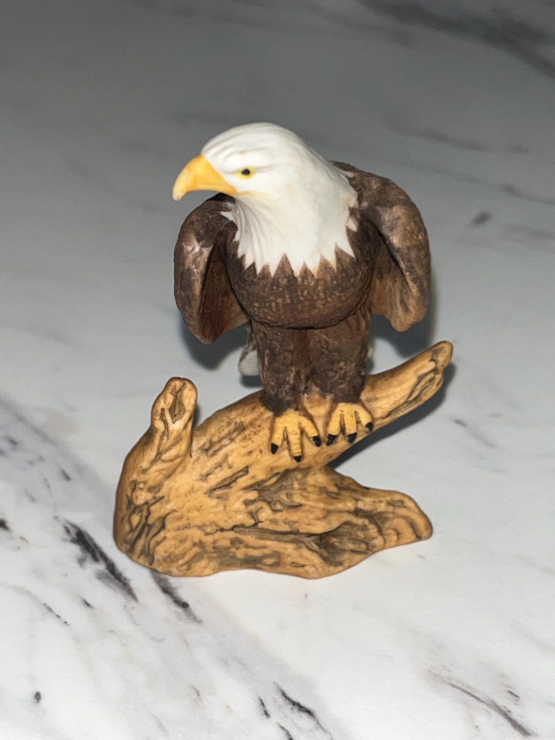 Miniature Resin Eagle Figurine Decorative Statue - Etsy