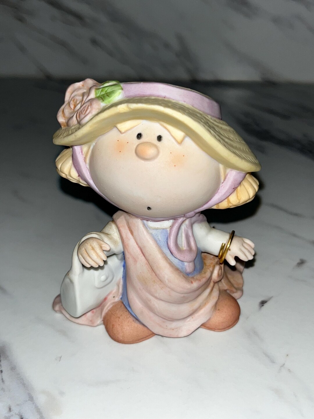 Vintage Bumpkins Figurine, Playing Dress-up - Etsy