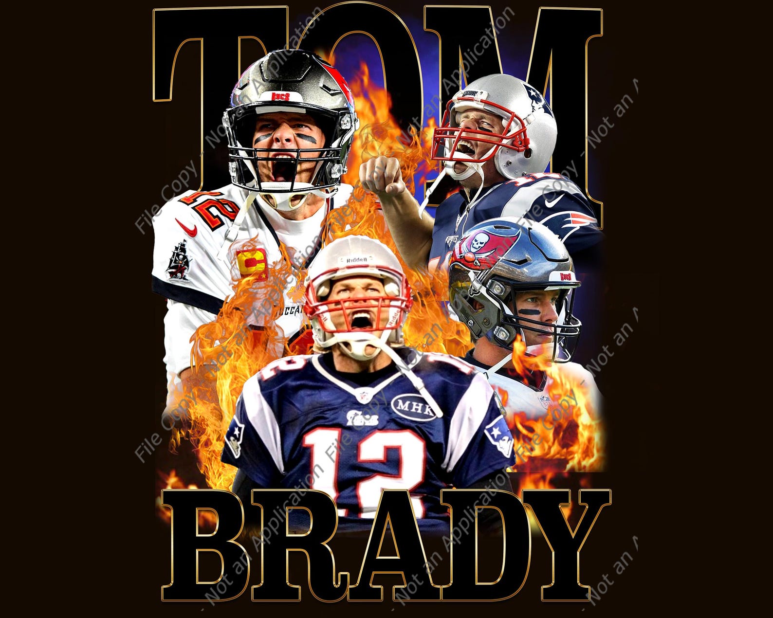 Tom Brady PNG, Shirt Design PNG, Shirt Vector, Shirts Png, Printable ...