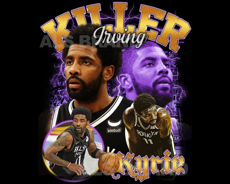 Kyrie Irving T-shirt Design PNG Digital Instant Download - Etsy