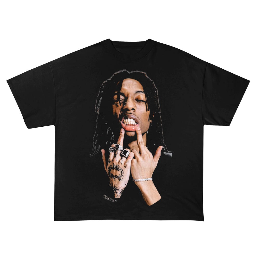Lil Tecca Face Graphic Tee Plan a Shion, Vintage, Cheap, Outfit, Lil ...