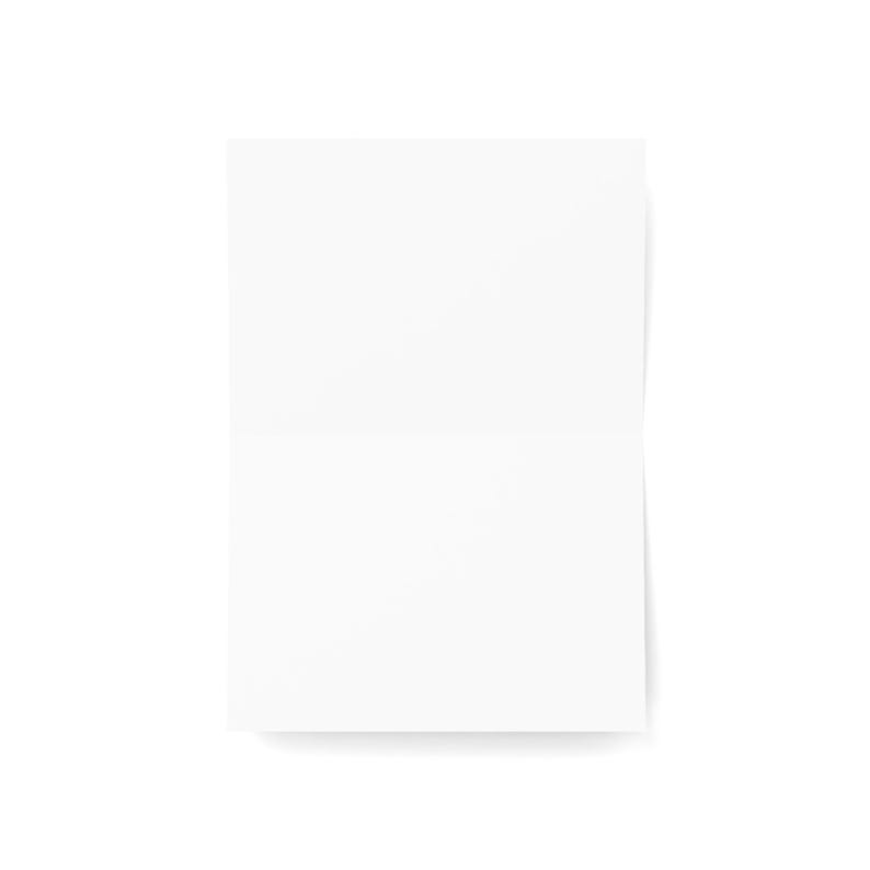 10 Pack Typewriter Greeting Cards With Envelopes 5x7, Note Cards Thank ...
