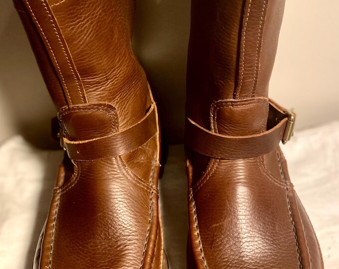 Genuine Russell Moccasin Leather Boots Zephyr Never Worn - Etsy