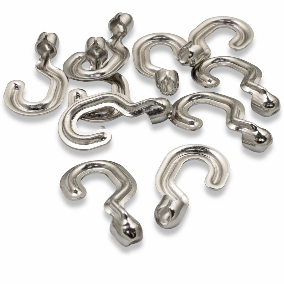 10-pack Versatile Hooks Set for Ball Chains, Crafts, Home Organizing ...