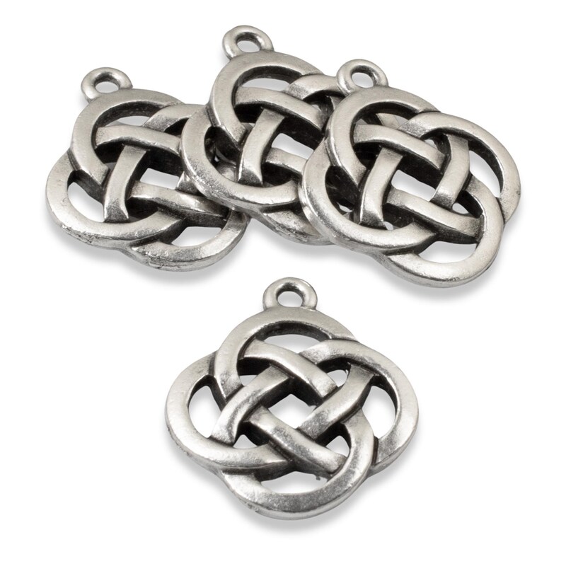 Celtic Knot Charms - Etsy