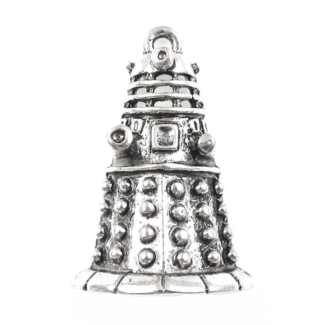 Silver Doctor Who Dalek Metal Charms Dr. Who Pendant 19x30mm - Etsy