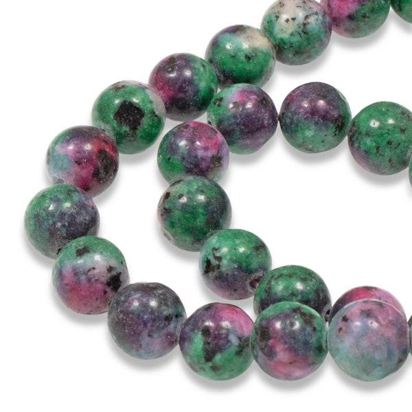 Ruby Zoisite Beads - Etsy