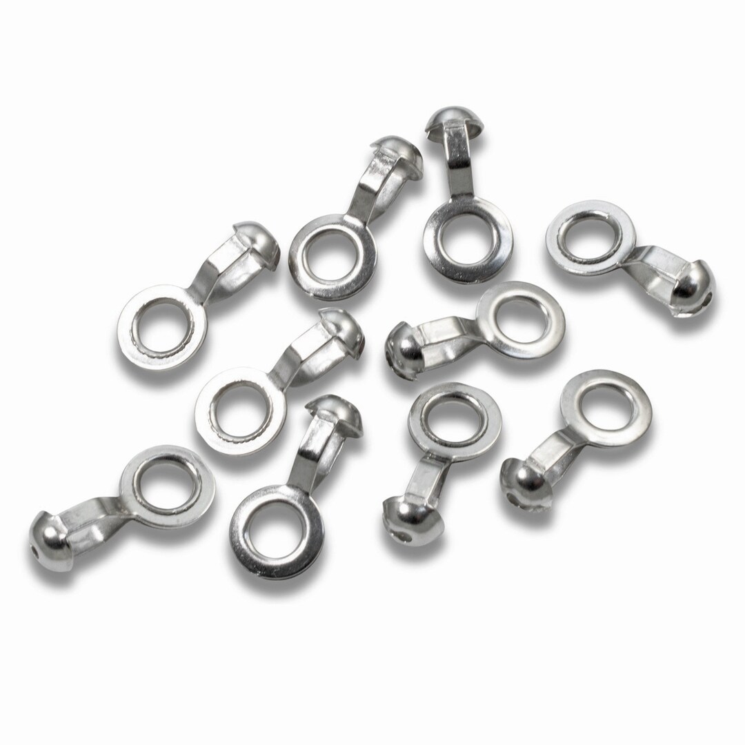 10 Stainless Steel Loop Connectors for 10 Ball Chain, Heavy Duty - Etsy