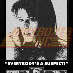Scream Movie 1996 Poster Print | Everybody's A Suspect | Horror Movie Poster | Scream 1 Poster ...