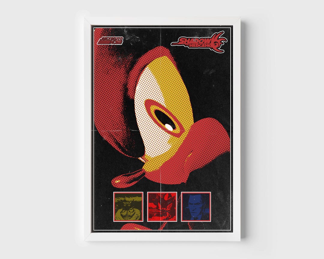 Shadow the Hedgehog Poster Print | Video Game Poster | Sonic the ...