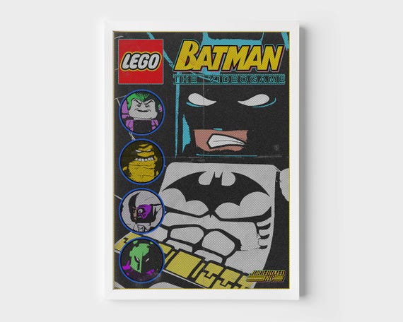 Lego Batman Pictures To Print Lego Batman – Framed Canvas Art Print