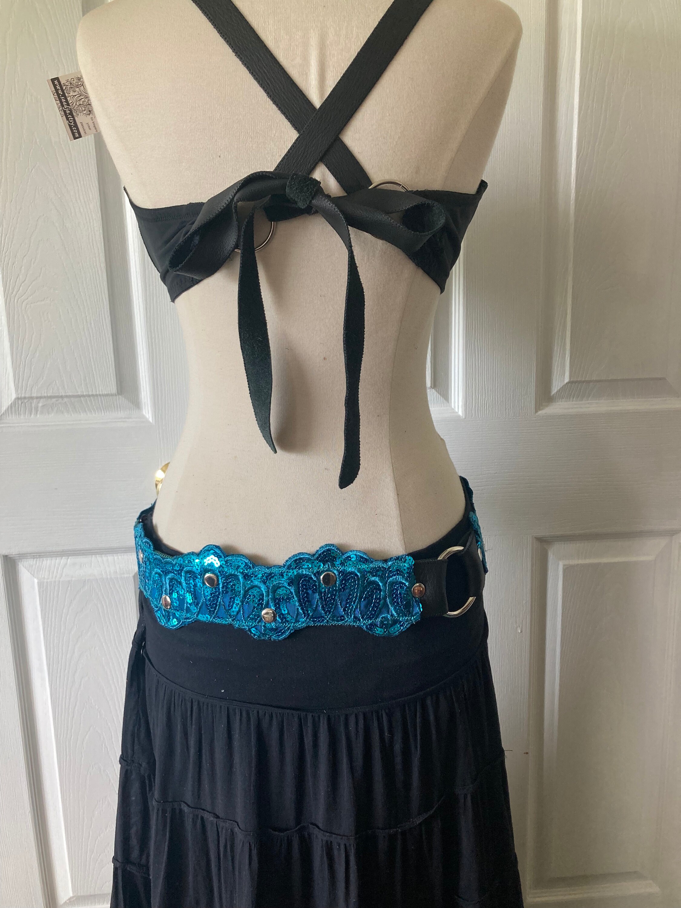 Tribal, Tribal-fusion, Bellydance, Festival Three Piece, Bra and Belt ...