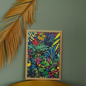 Unique Jungle Design in Pop Art Style. Check Out Other Available Jungle ...