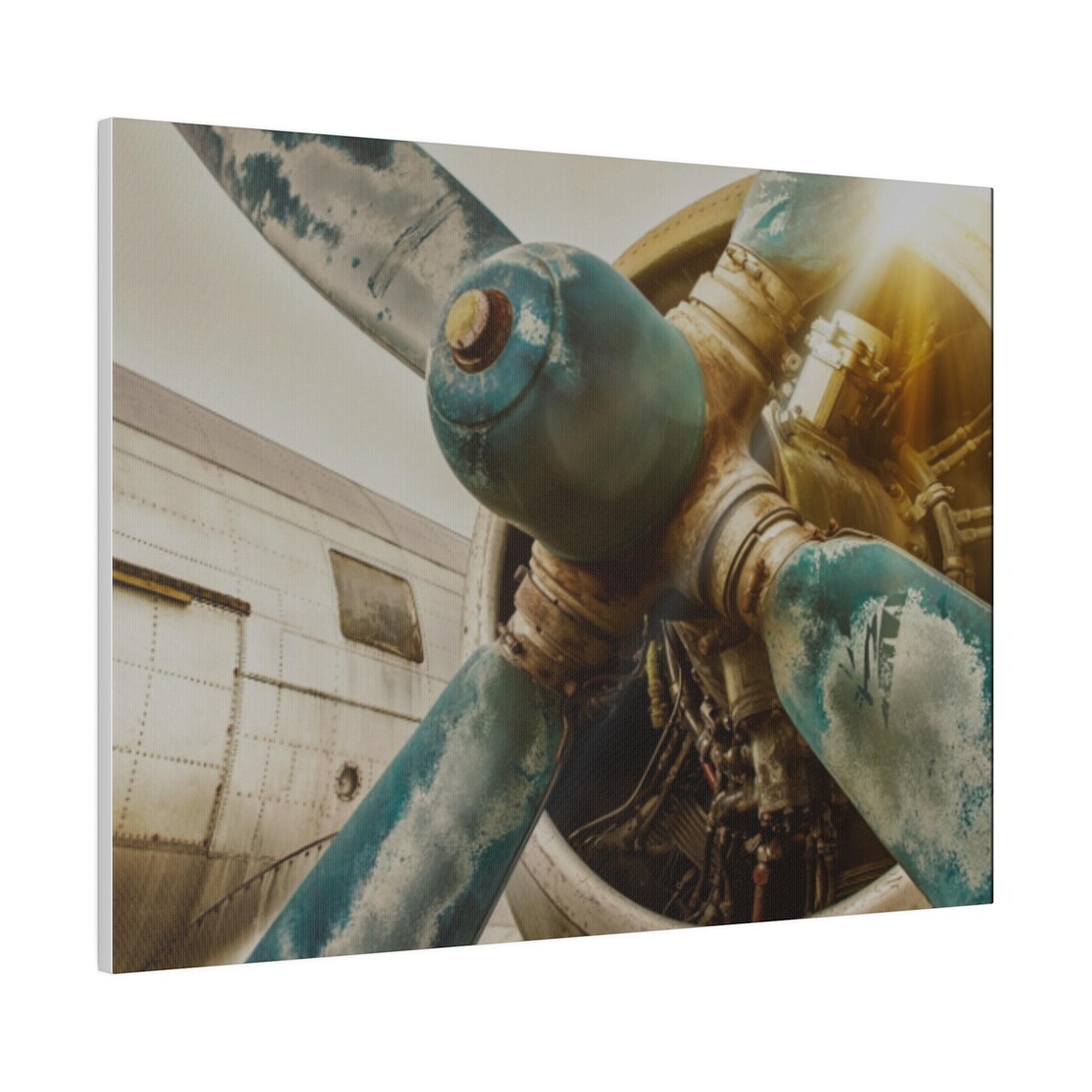 Vintage Airplane Wing Art Wall Art Vintage Art Gift - Etsy