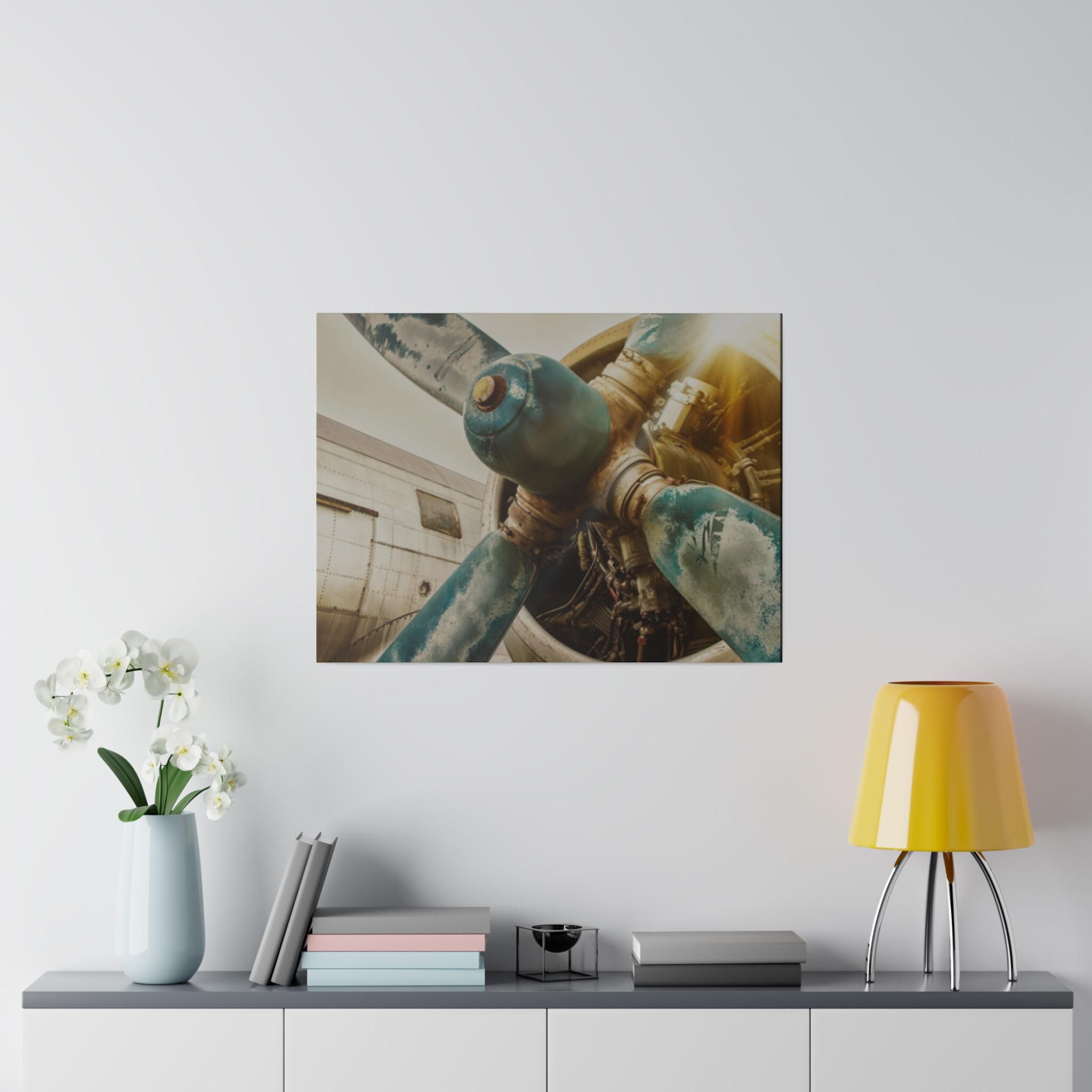 Vintage Airplane Wing Art Wall Art Vintage Art Gift - Etsy