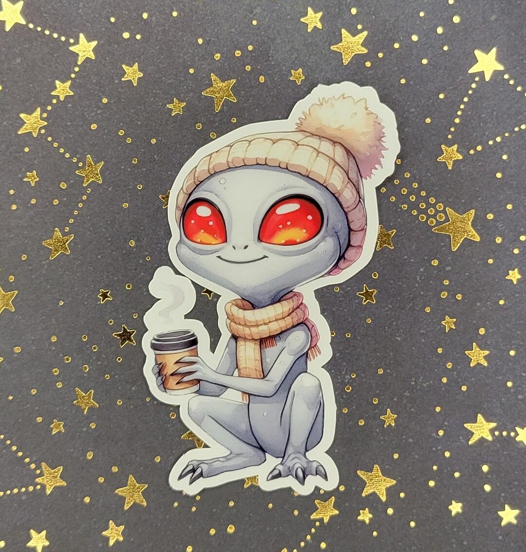 Cozy Fall Dover Demon Vinyl Sticker - Etsy