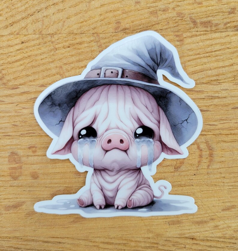 Chibi Halloween Squonk Vinyl Sticker - Etsy