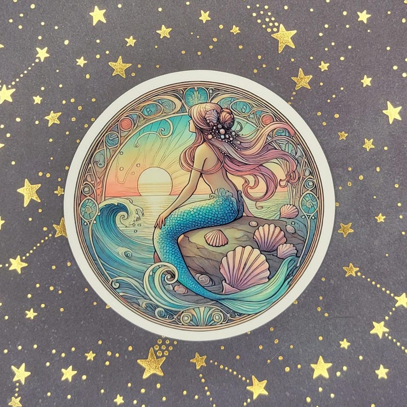 Mermaid Vinyl - Etsy