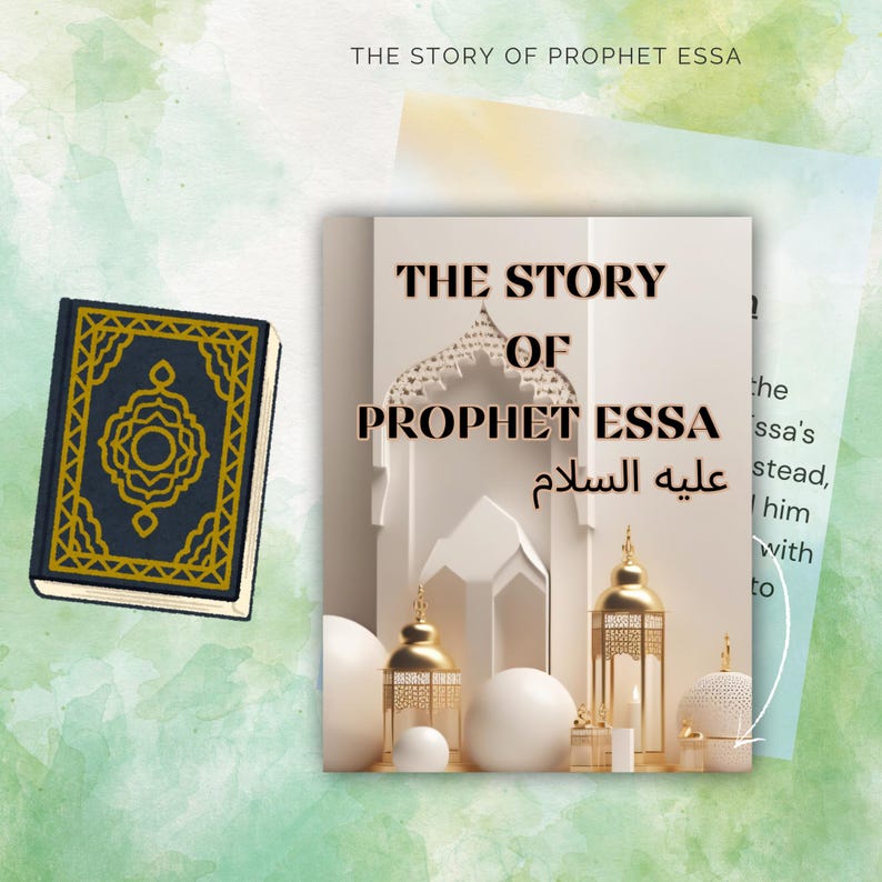 Prophet Essa Story Book, Jesus in Quran, Story of Jesus, Islamic Story ...