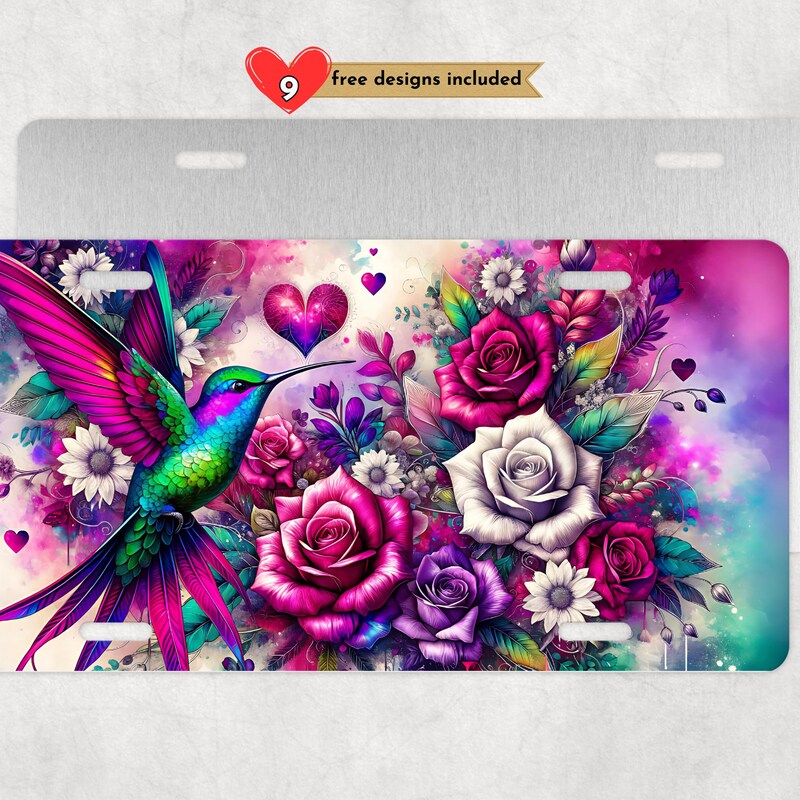 Humming Bird on Plates - Etsy UK