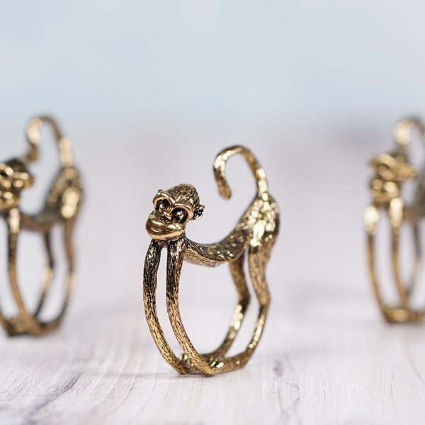 Gold Napkin Rings - Etsy