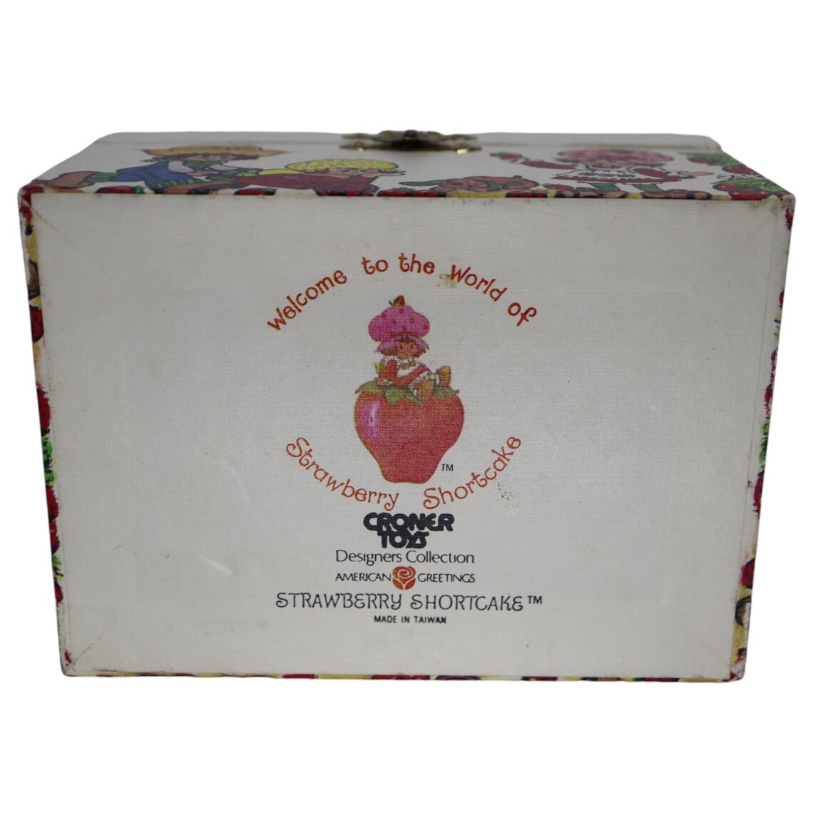 Strawberry Shortcake Music Box Jewellery Box Working Vintage - Etsy