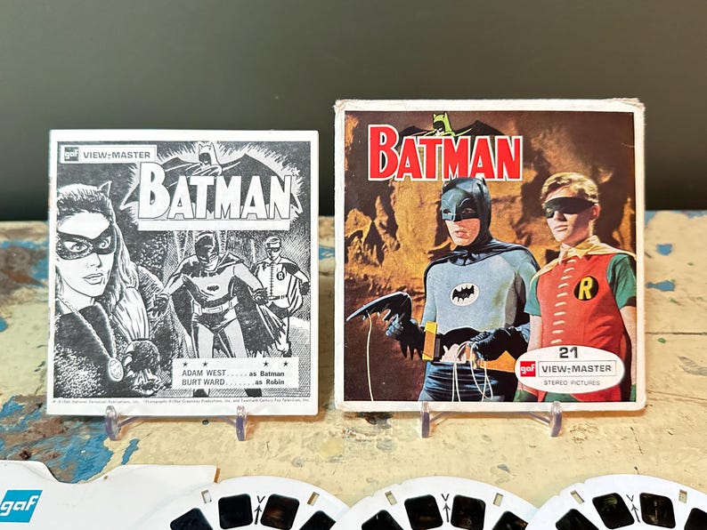 Rare Vintage 1966 Batman GAF View-master Reel Packet B 492 - Etsy