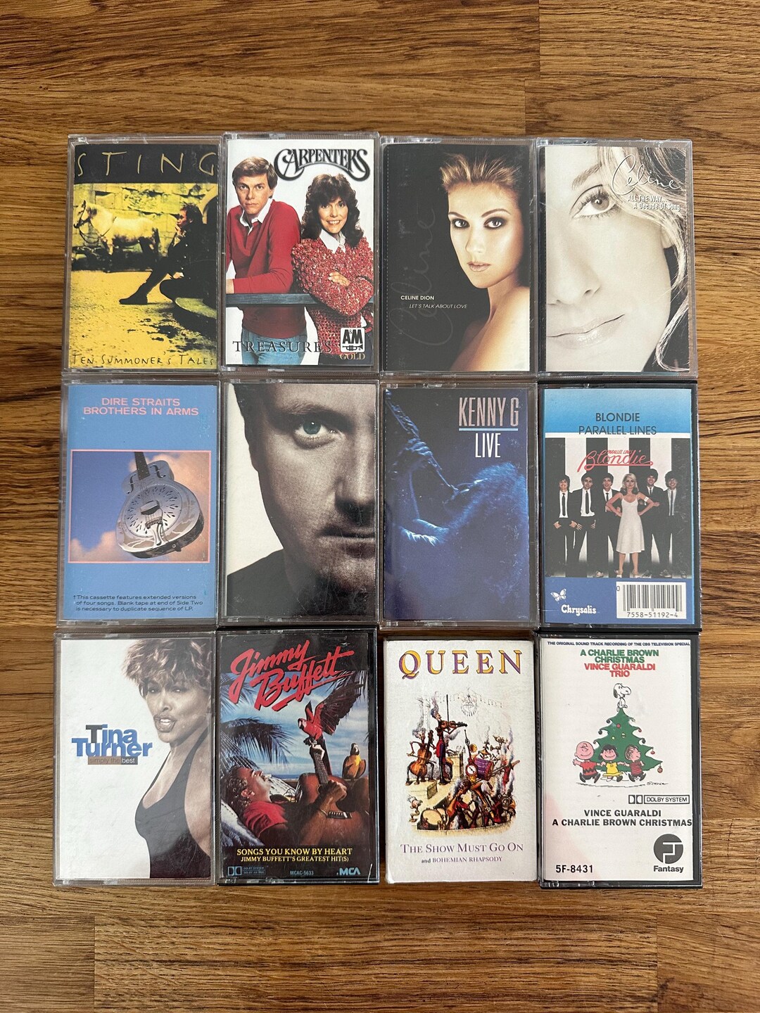 Original Vintage Pop & Rock Music Cassette Tapes - Select Your Album ...