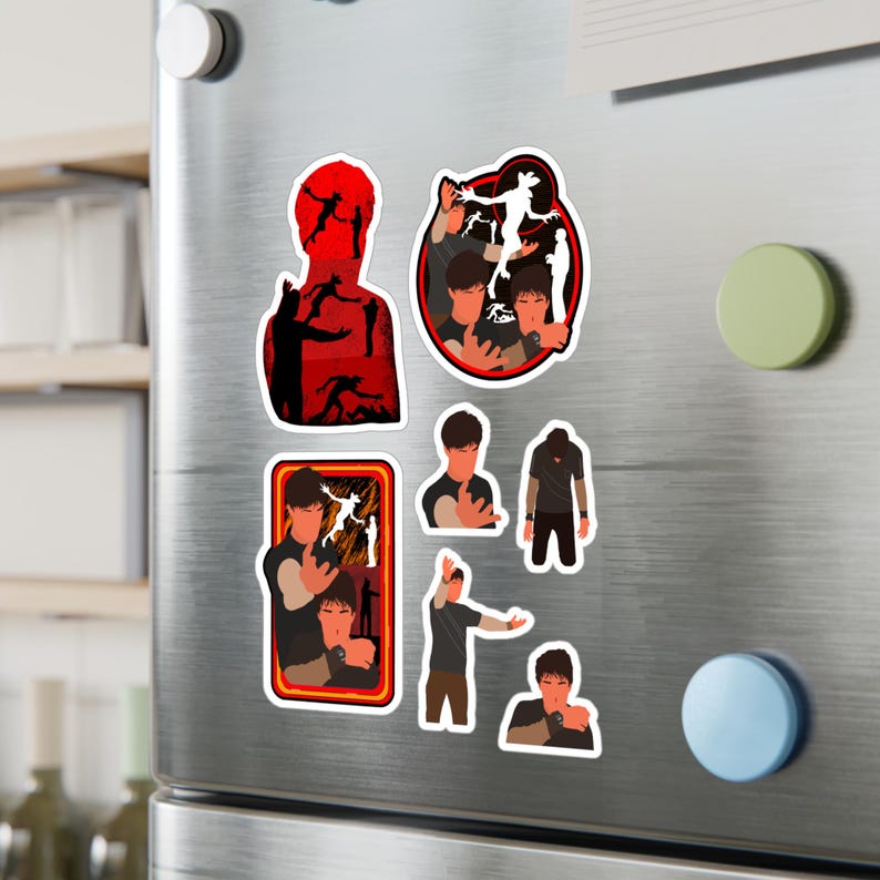 All Classic Last Scene Heroic WB Fanart Sticker Sheet : Water Resistant ...