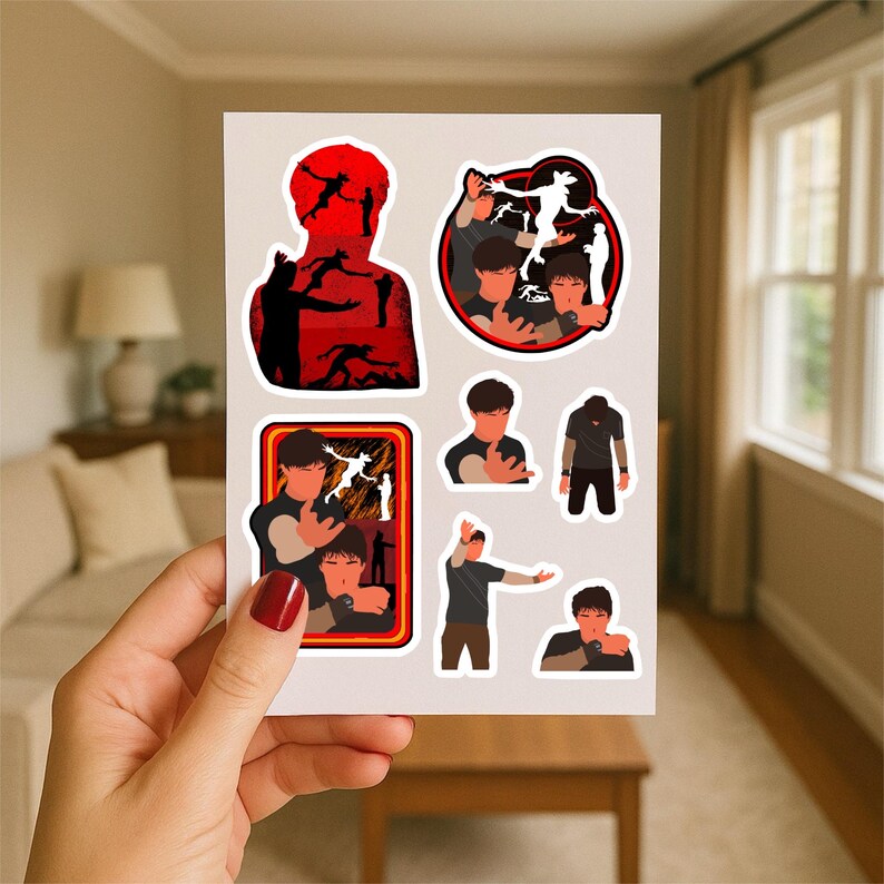 All Classic Last Scene Heroic WB Fanart Sticker Sheet : Water Resistant ...