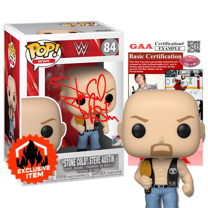 Wwe Autograph Funko - Etsy