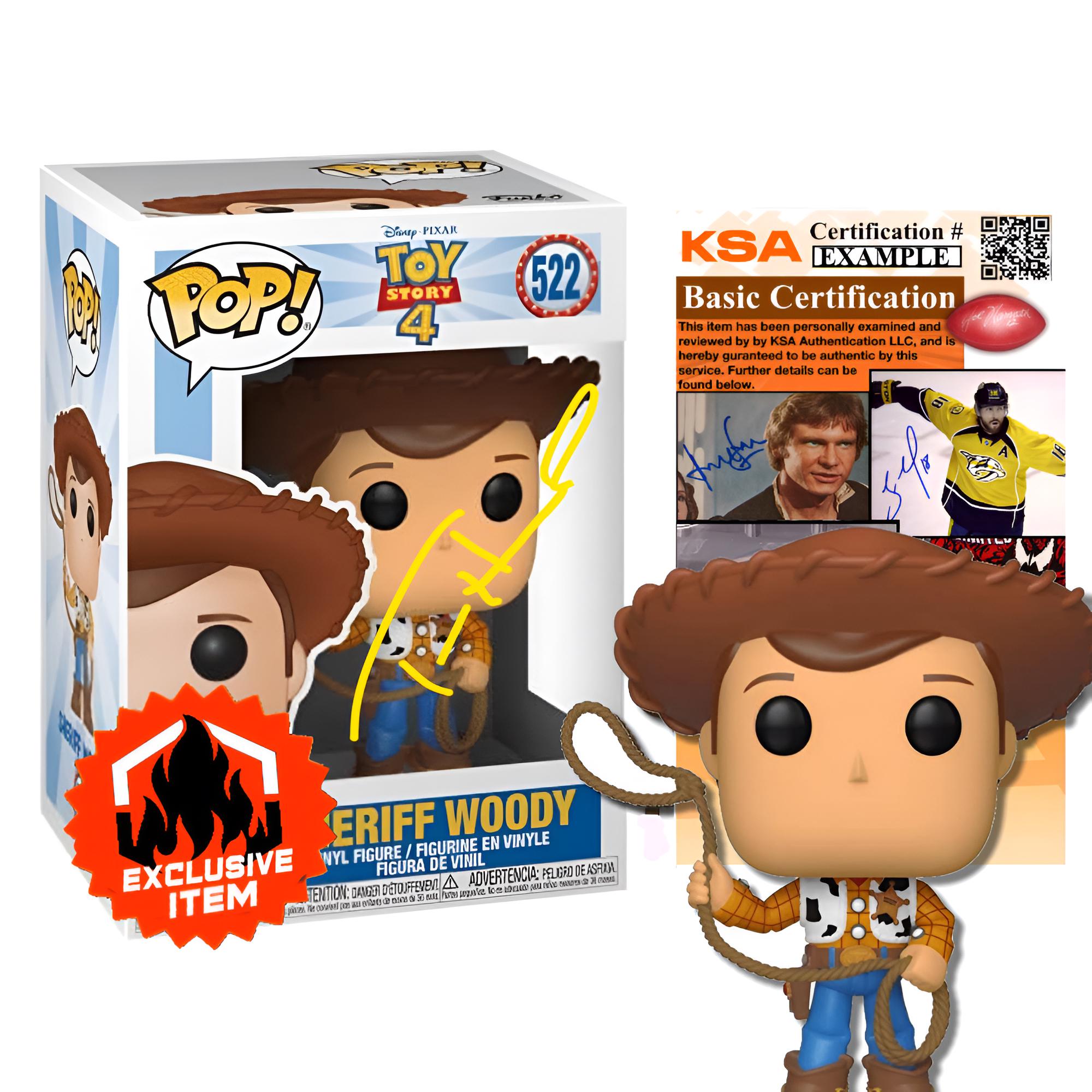 Tom Hanks Autographed Woody Funko Pop Toy Story Signature With COA Etsy Canada