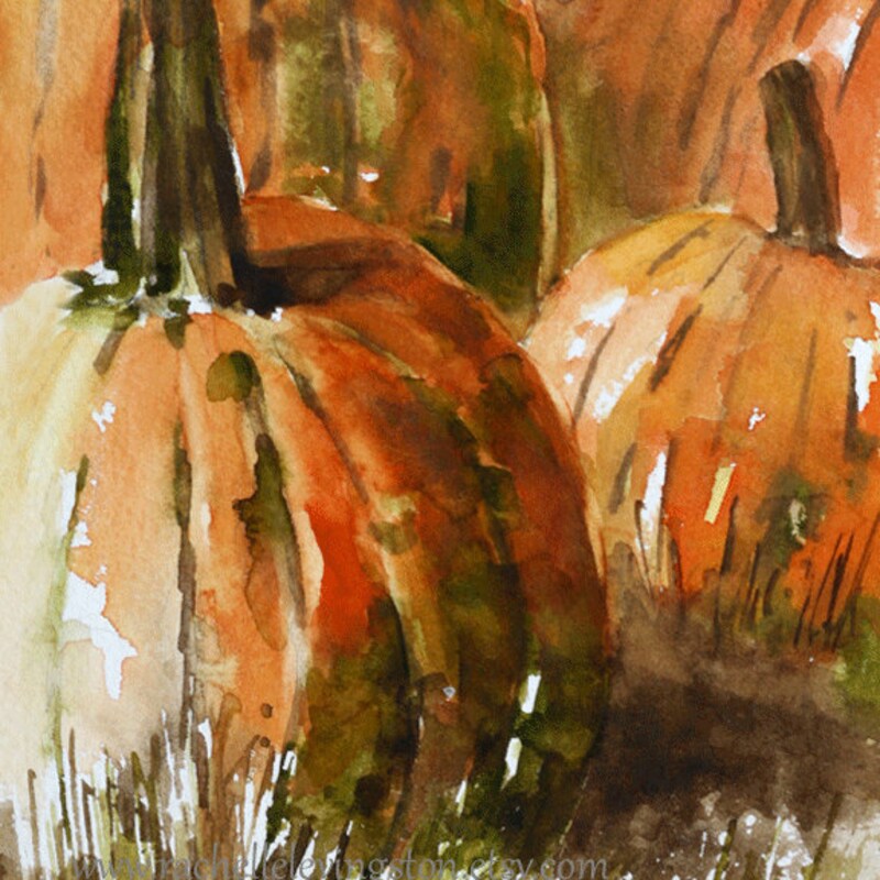 Pumpkin Print - Etsy