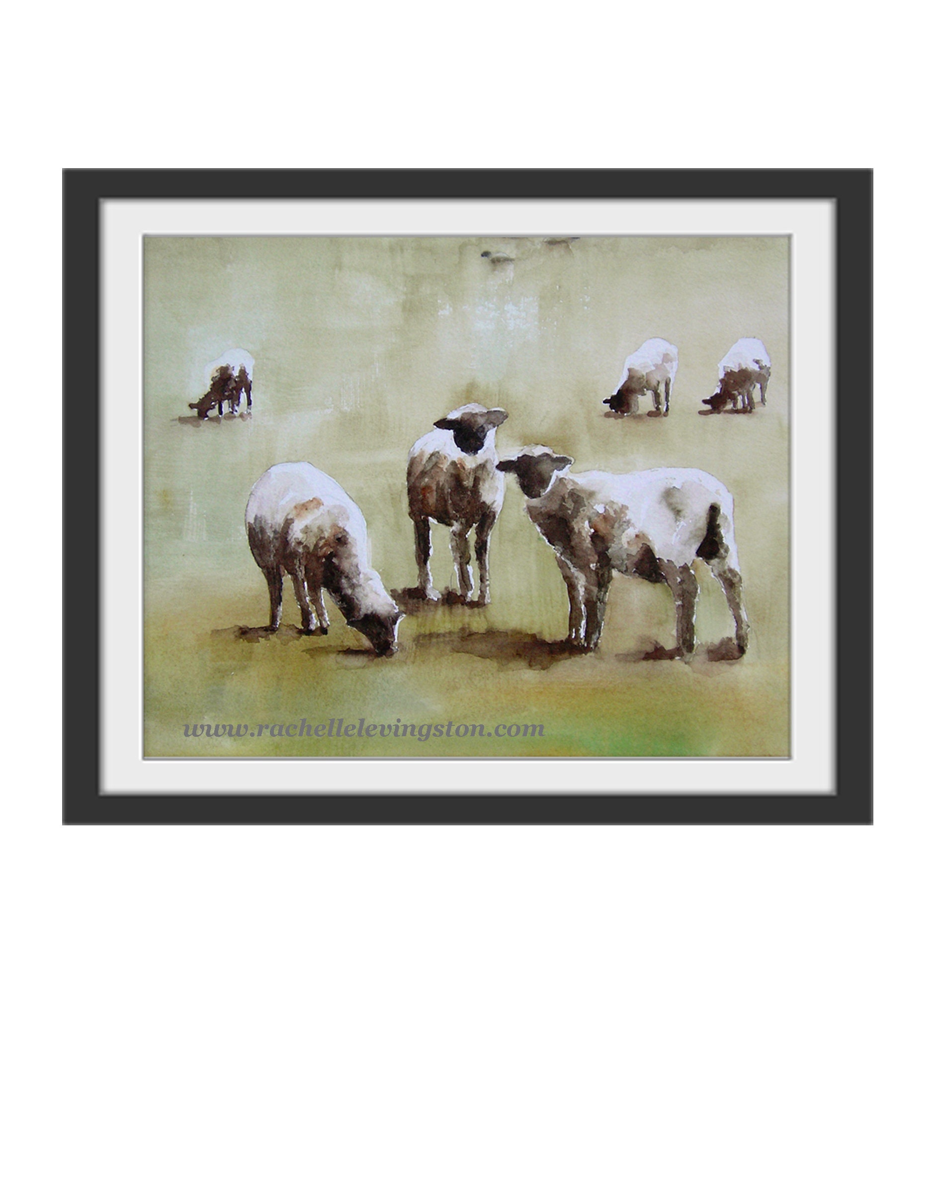 Set of sheep art prints. Baby shower gift. Sheep Nursery Art | Etsy
