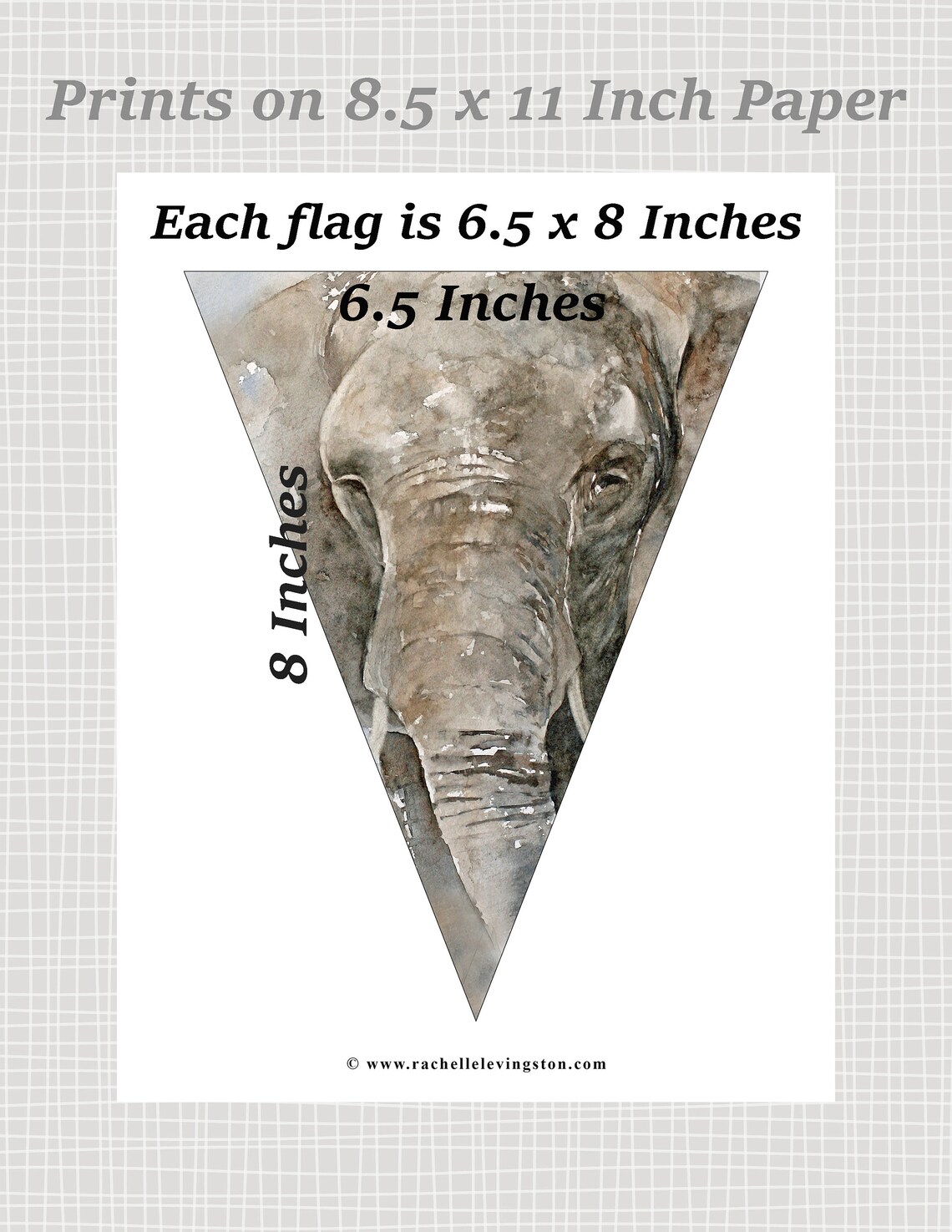 Digital Download Animal Banner. Printable Safari Banner. | Etsy