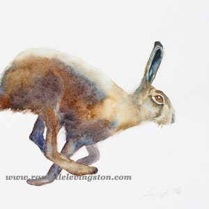 Picture of Bunny Rabbit PRINT of Easter Bunny Spring Wall Art Children ...