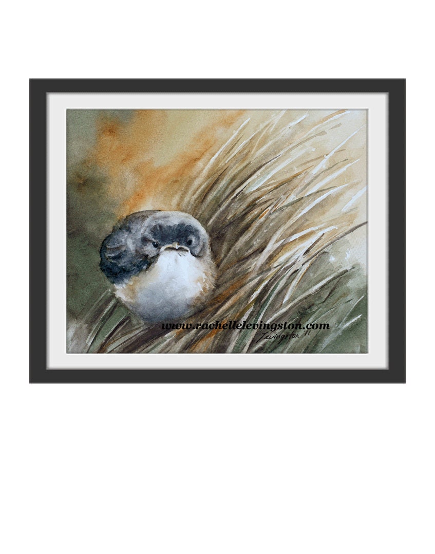 Art PRINT of Sheep. Spring Landscape Painting in Watercolor. | Etsy