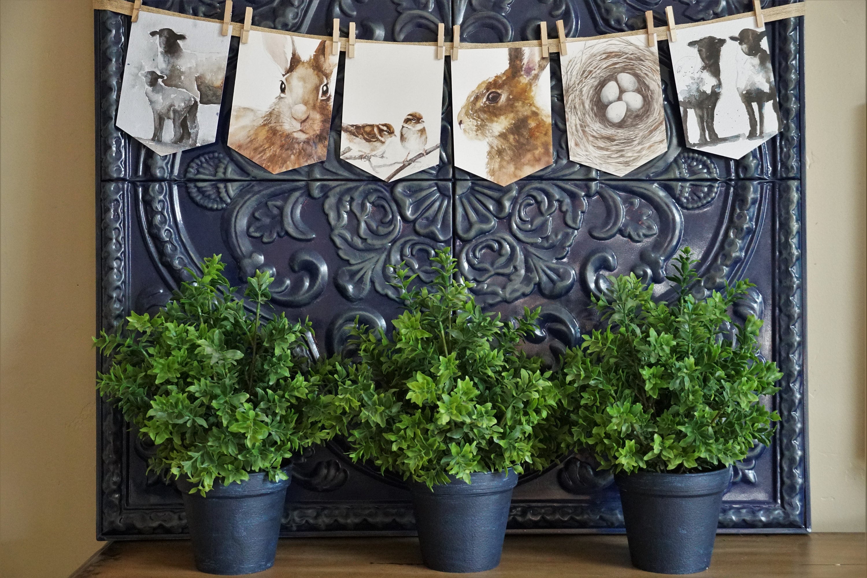 Printable Easter Banner Pennant. Spring Banner. PRINTABLE | Etsy