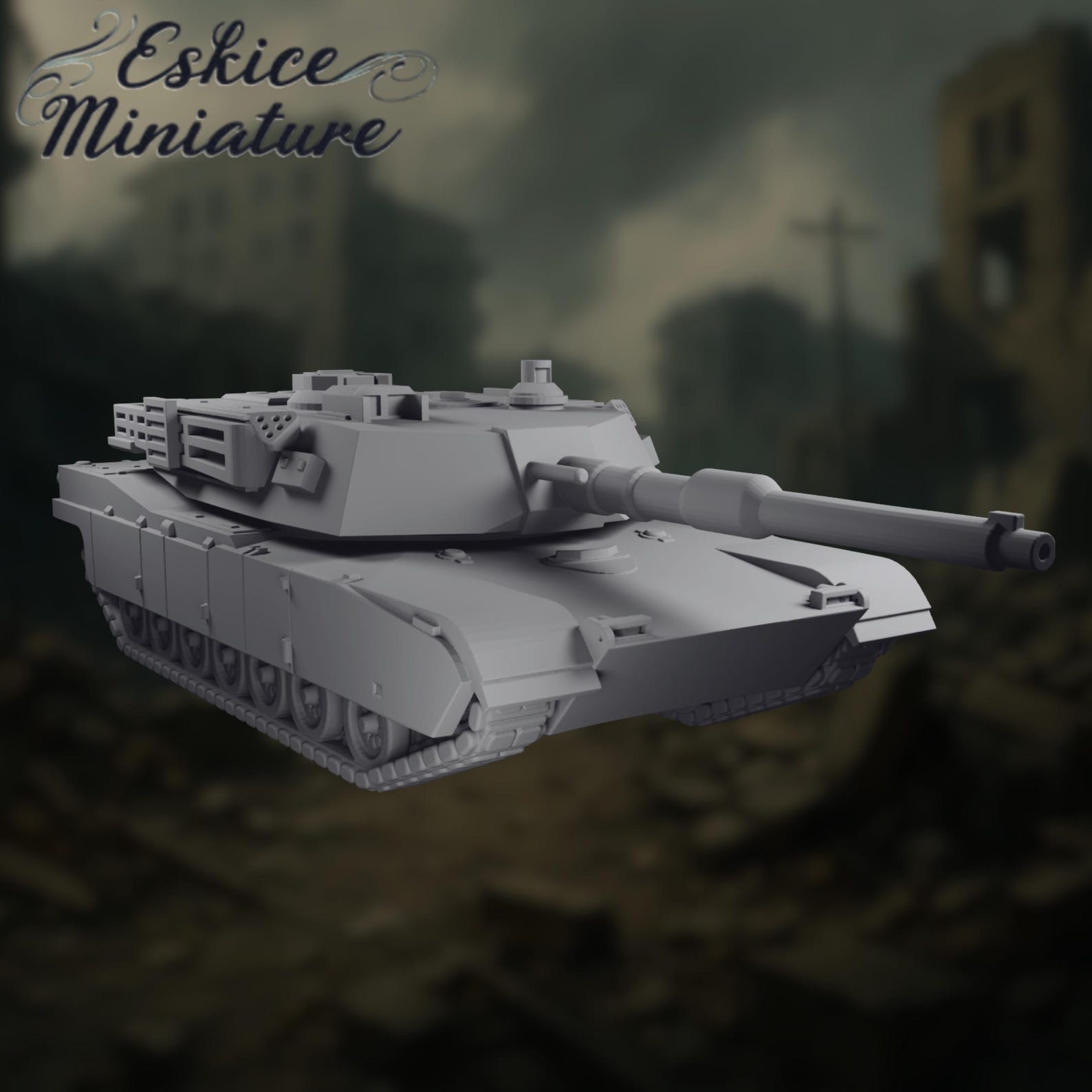 M1 Abrams Tank Model | Resin Miniature, Wargaming (15mm-32mm) - Etsy