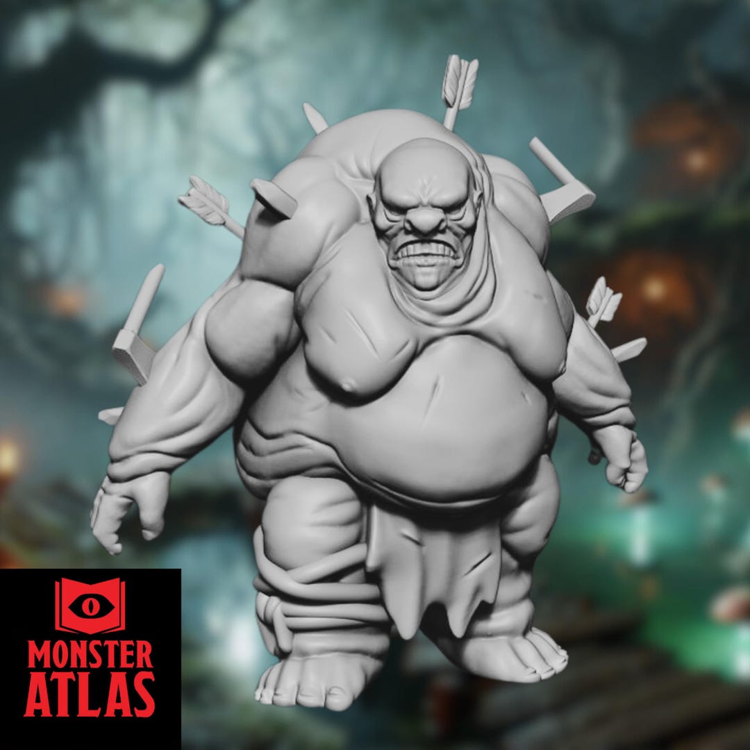 Bloated Flesh Golem Mini | Nupperibo Mini | Flab Giant Miniature | by ...