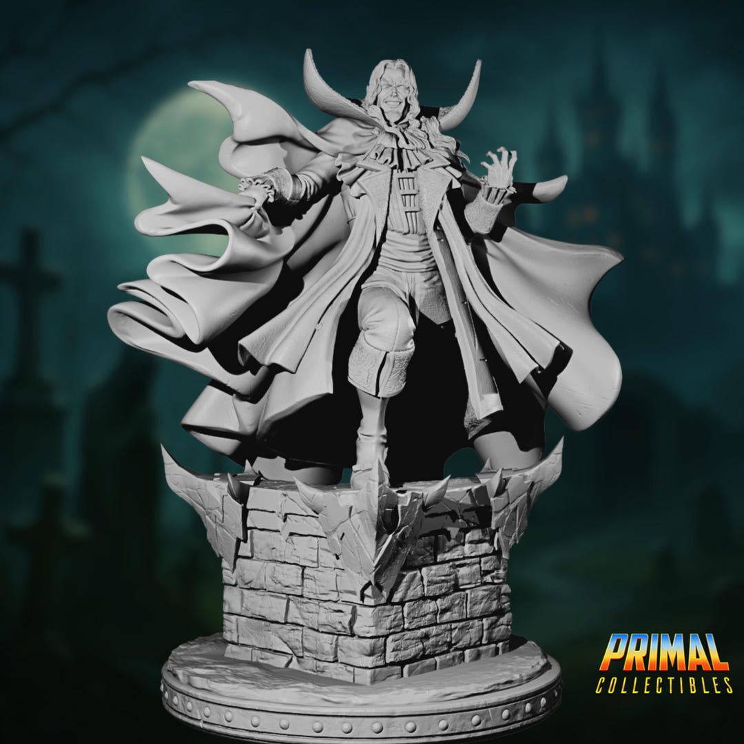 Vampire Lord Miniature | Gothic Nobel Vampire Villain or BBEG Mini | by ...