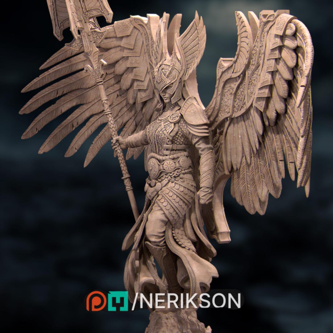 Epic Angel Warrior Resin Model Kit | Nerikson Design, Imps Diorama ...