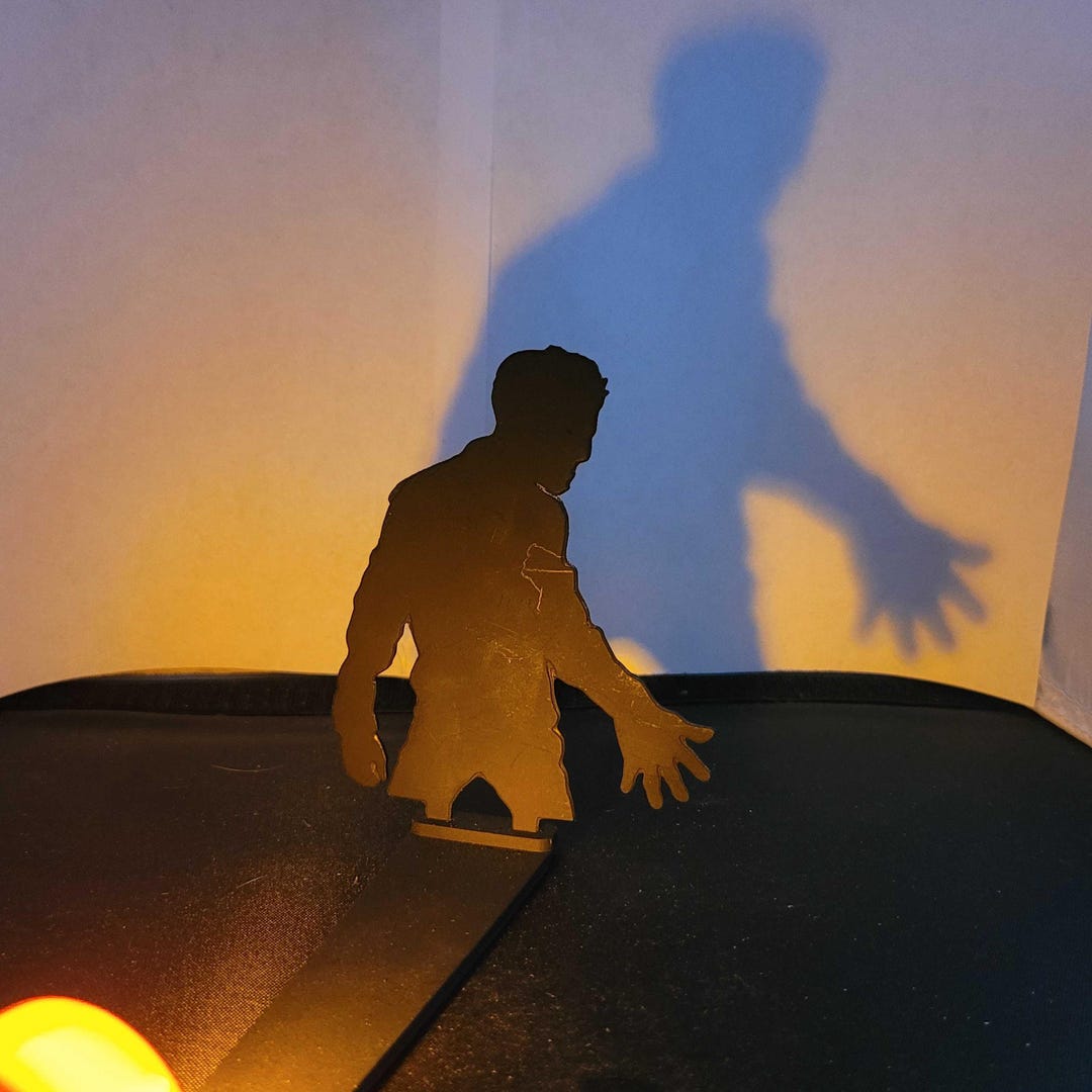 Zombie Shadow Caster Spooky Tealight Decor Perfect for Halloween - Etsy