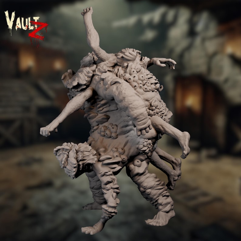 King Fungus Horror Miniature | Vaultz Fungal Zombie Boss - Etsy